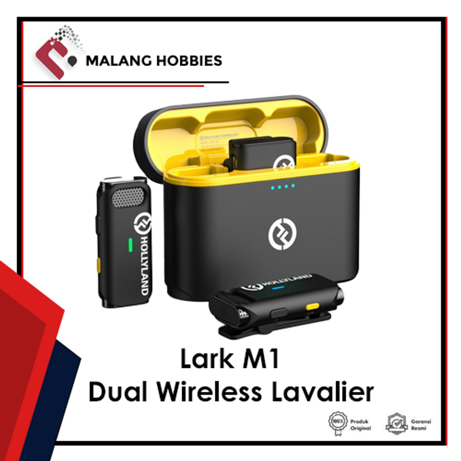 Hollyland Lark M1 Dual Wireless Lavalier Microphone Lark M-1 2TX 1RX